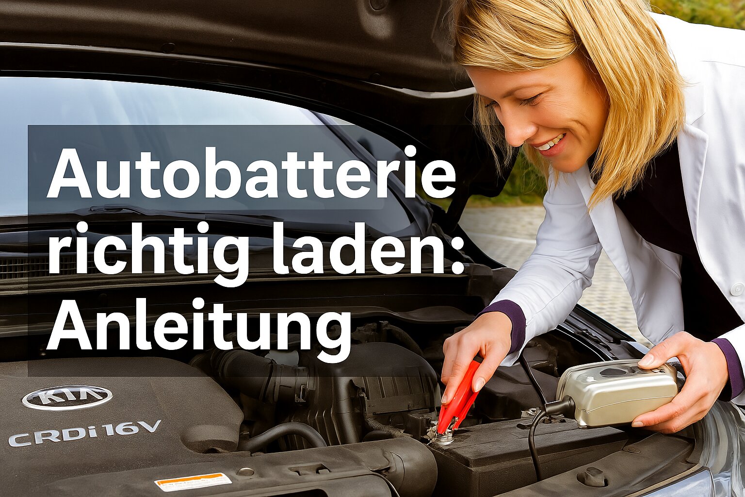 Autobatterie Laden Anleitung